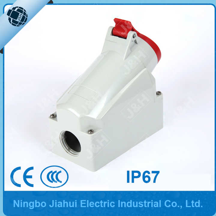 Factory 32A 4P IP44 Floor Socket PC 400V European Outdoor Socket Female ...