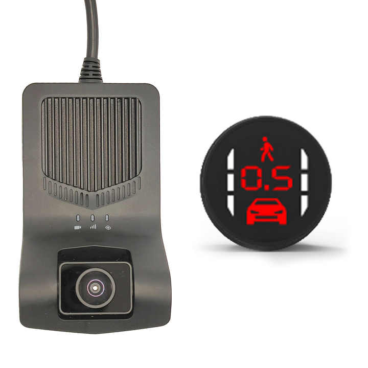 4G AI Dash Cam with Advanced Driver Assistance System DMS