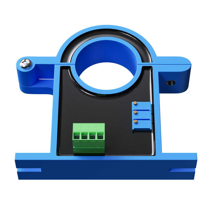 4-20mA 0-10V RS485 Output 25mm Hole Hall Current Signal Transmitter 0-1000A 0-500A 0-800A AC/DC ...