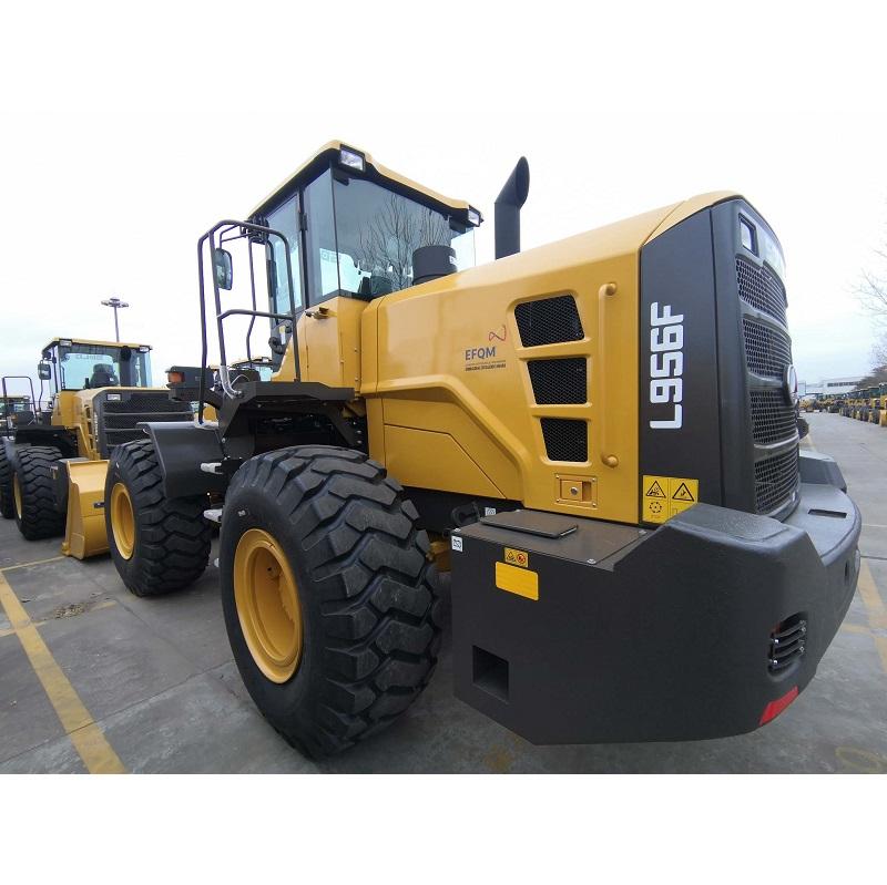 Heavy Duty L956F Mining Wheel Loaders 5ton Payloader with Attachments ...