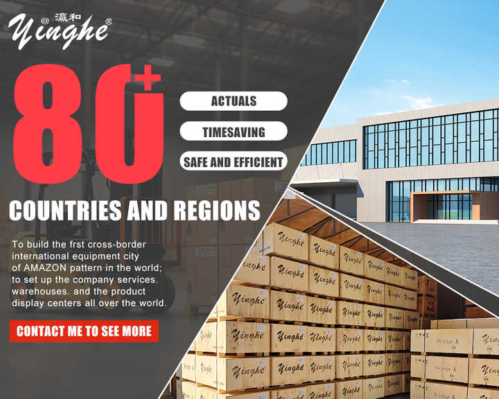 Yinghe good quality hot sale 6 feet 1.8m print head XP600 eco solvent ...