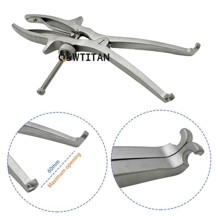 QSWITAN Spine Separator Spinal Basic Instruments Rod Compression ...