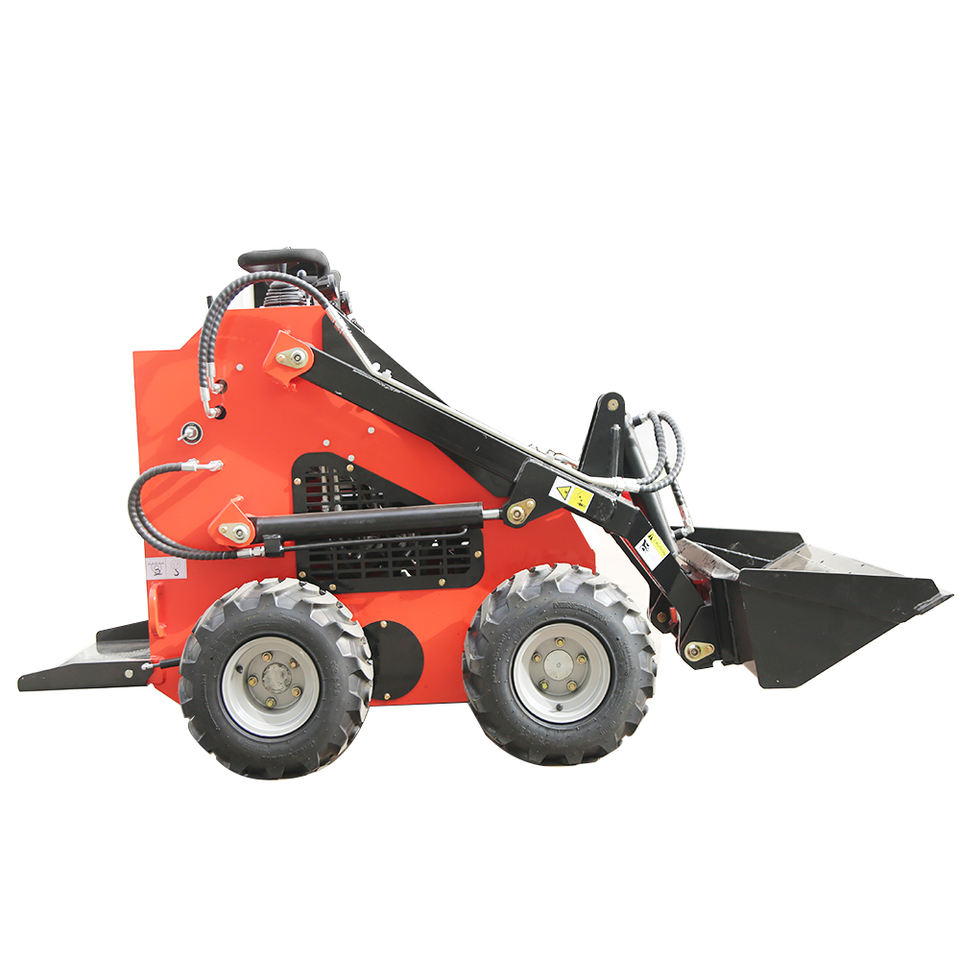 Mini Skid Steer Loaders Track Loader Compact Wheel Front End Diesel ...
