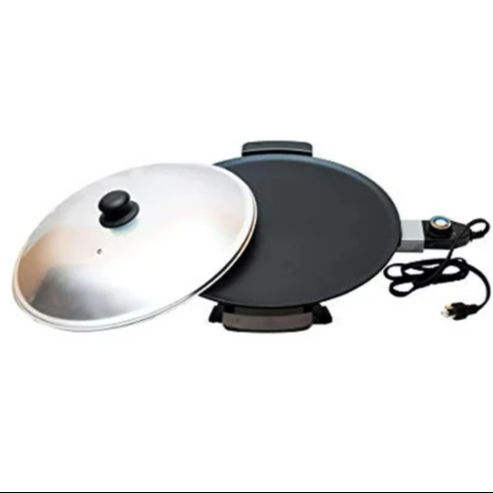 Electric 47cm Mogogo Maker for Home Cooking – Non-Stick Injera Machine ...