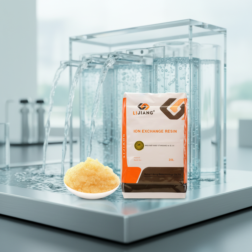 Golden Beads Ion Exchange Resin, for Softener, Packaging Size: 25 ...