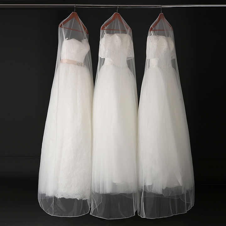 Long Garment Dress Cover Bridal Wedding Dress Storage Bag| Alibaba.com
