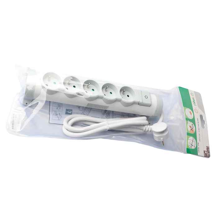 Power Strip Prise Electrique Italienne Mural Meter Industrial
