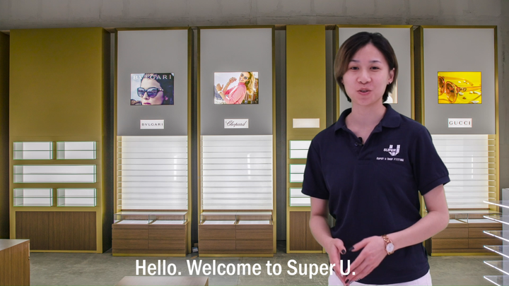 Free Standing Optical Displays - Customized Eyewear Showcases