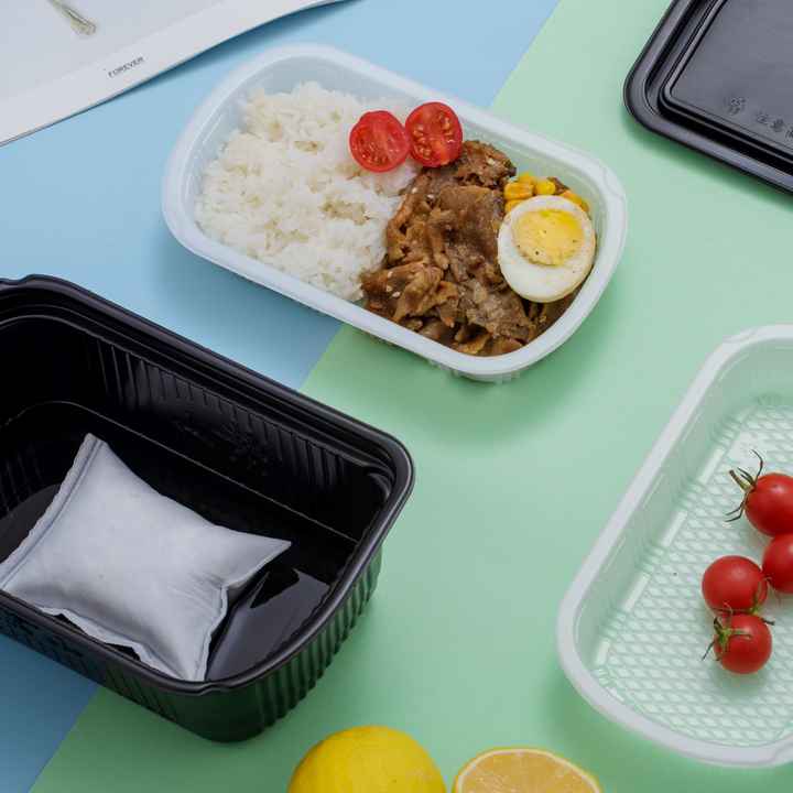 Custom Disposable Thermos Compartment Self Heating Lunch Box
