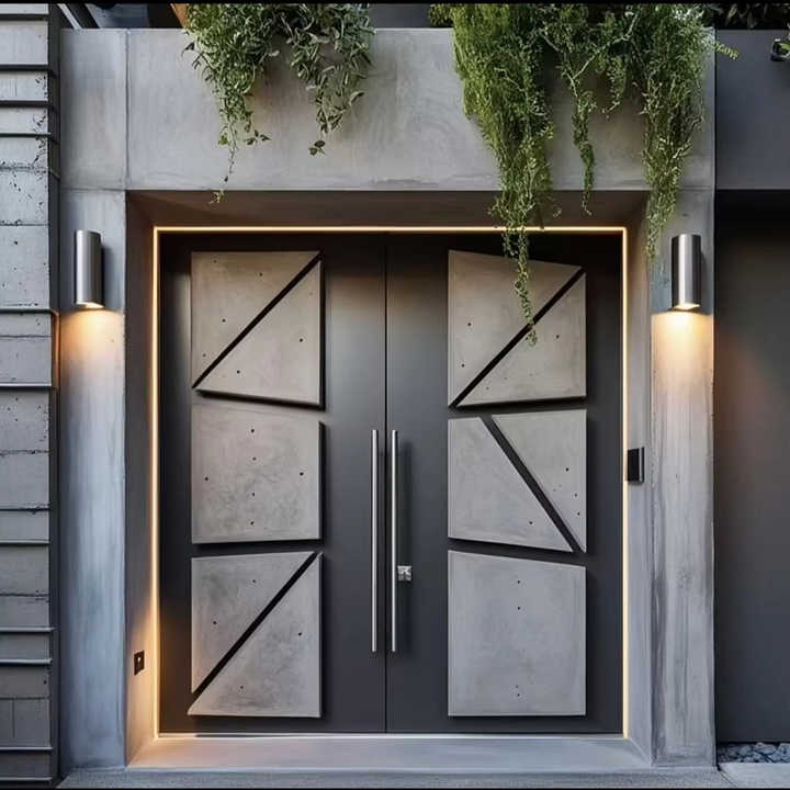 High-End Stainless Steel Exterior Entry Doors With Unique 360-Degree ...