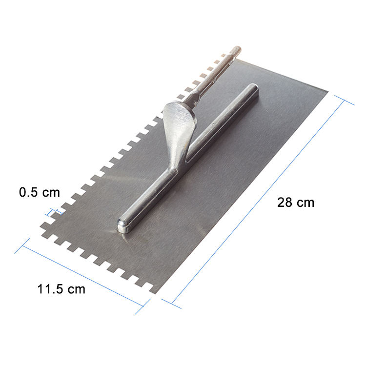 Stainless steel tile trowel plastering trowel tool plastering trowel ...