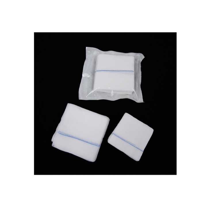 40s 12x8 10x10cm 8ply Medical Gauze Swab for Iraq Market