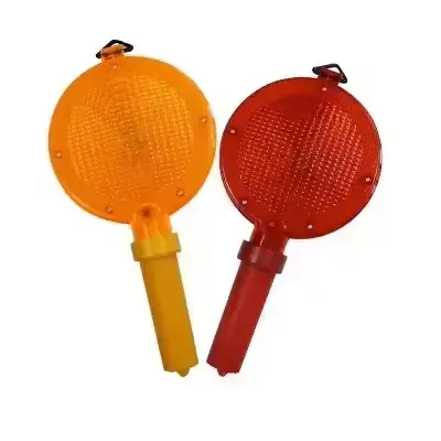 Handheld Battery Type Construction Available LED Flashing Traffic ...
