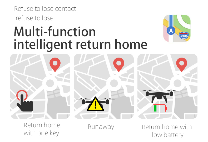 LM12 Drone - 8K HD Dual Camera Fpv Wifi 5g GPS Brushless Helicopter Pr ...