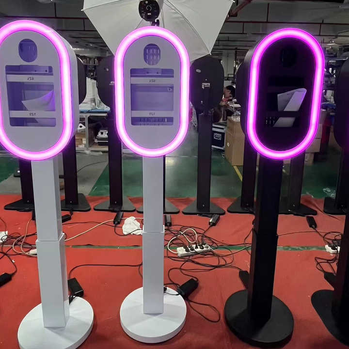 iPad DSLR Photo Booth with case Oval Mirror Shell Having Fun Party ...