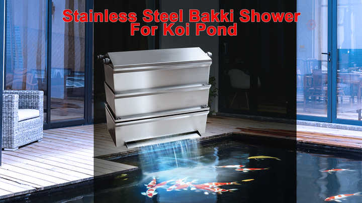 Qlozone Stainless Steel Fish Pond Water Treatment Tower