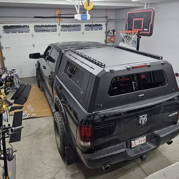 GMC Sierra Truck Bed Topper Hard Aluminum Canopy for Chevy Silverado ...