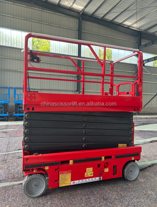 Self-propelled Scissor Type Elevating Work Platforms Lift for Warehouse Goods Handling & High ...