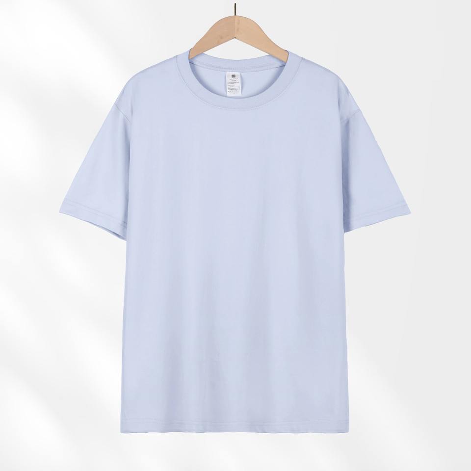 T26233 Cotton Candy-Colored Korean Loose and Versatile Casual Solid ...