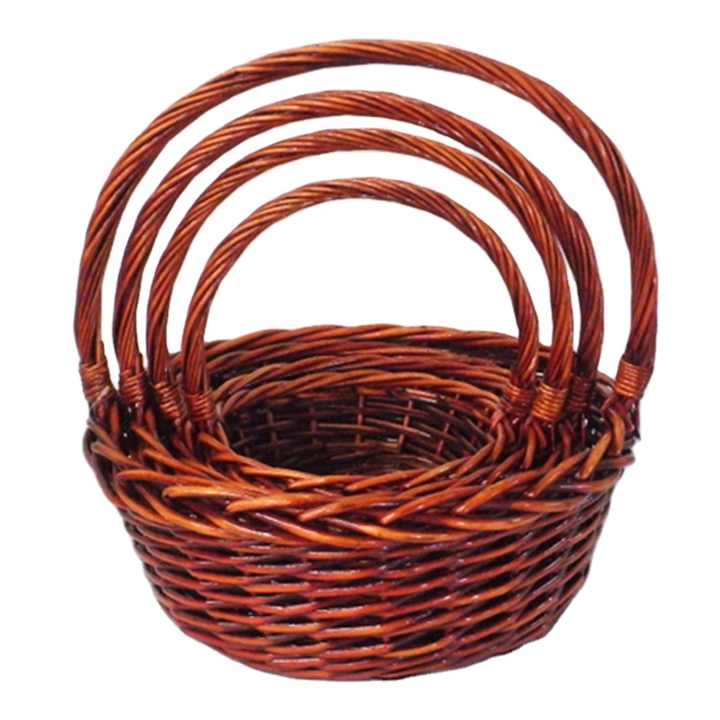 Mini Rattan Willow Baskets - Sustainable Storage Solutions