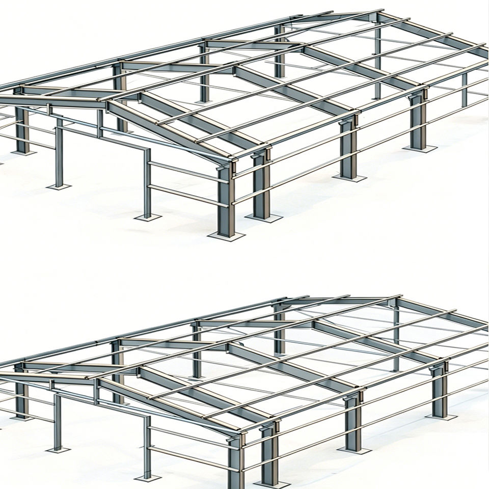 Modern Stable Steel Structure Warehouse with High Strength for Multi ...