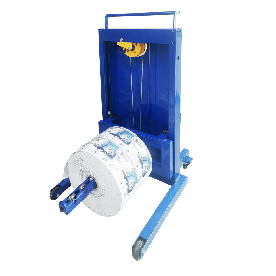 Enocomic Label Reel Lifter Roll Materials Handling Equipment Engine ...