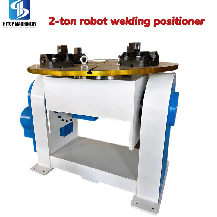 2 Ton Robotic Welding Positioner with CNC Control System and Adjustable ...