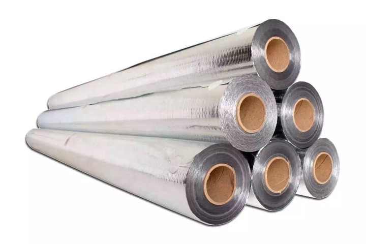 Aluminum Foil FSK Facing with Fiberglass Scrim Kraft Paper