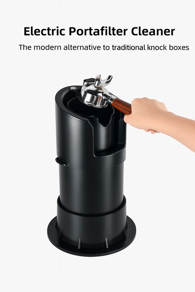 Electric Portafilter Cleaner - Automatic Coffee Solution