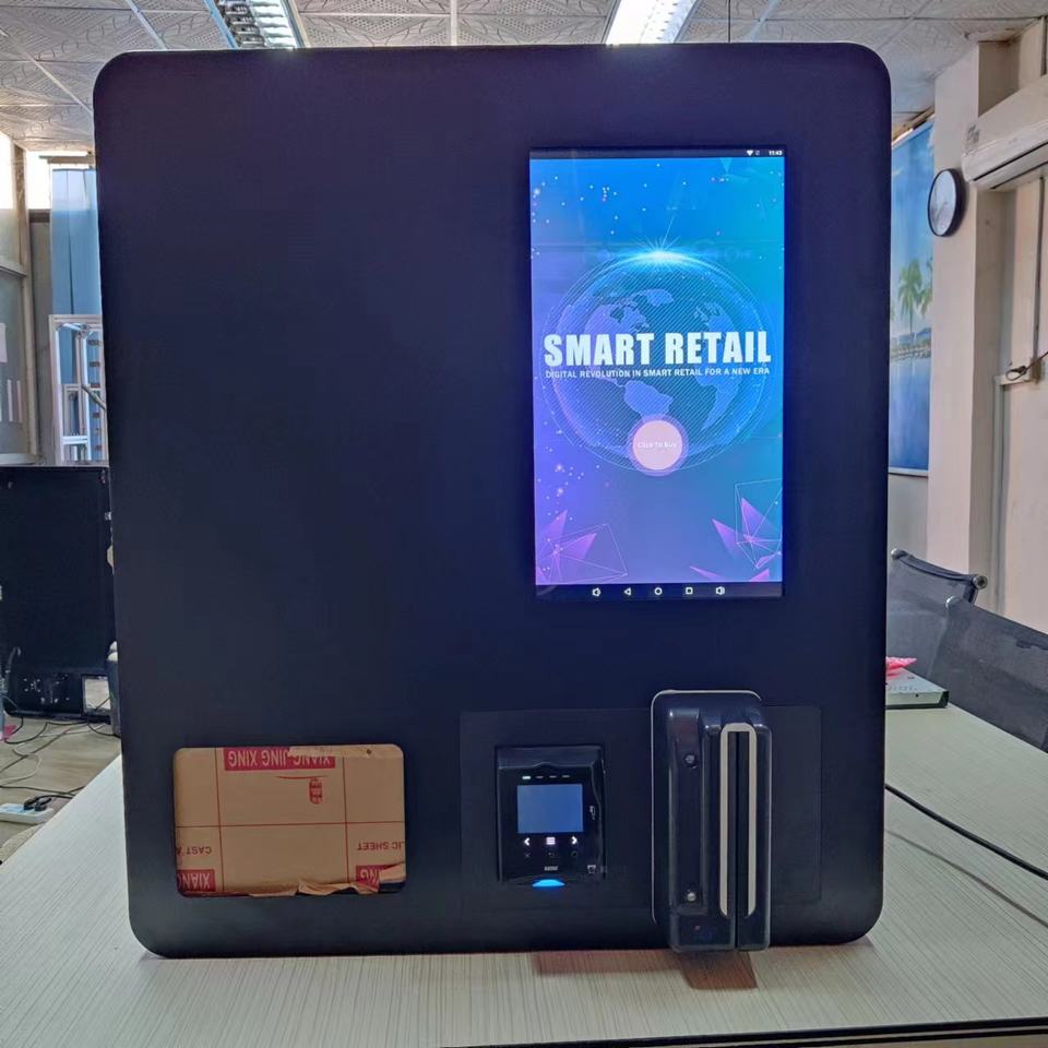 EXW Price Mini Wall Mounted Vending Machine With Cashless Payment Age Verification for ...