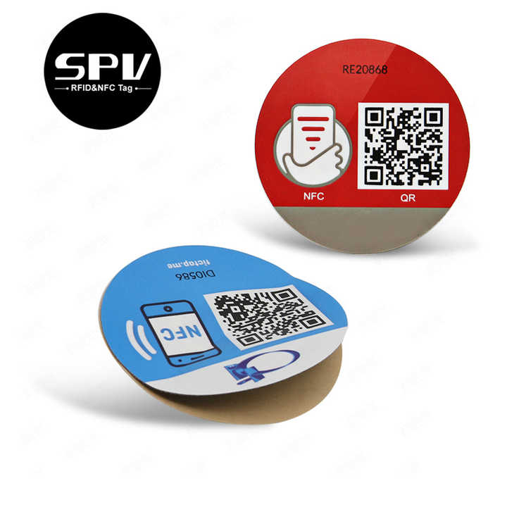 Wholesale Waterproof Custom QR Code NFC Sticker - NTAG215