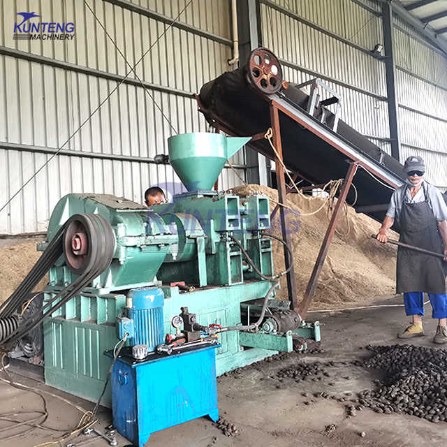 Ore Powder Coal Ash Pressing Machine Charcoal Briquette Machine Price ...