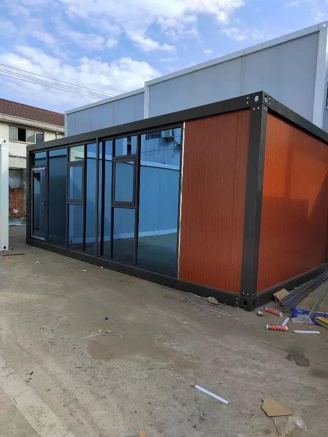 20ft 40ft Prefabricated Detachable Sandwich Panel Steel Container House ...