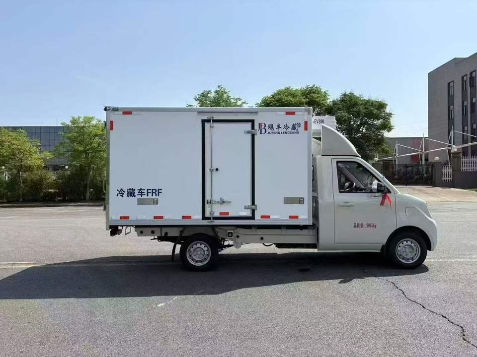 4*2Mini Electric Refrigerated Van Battery-Powered Cooling Minivan 101 ...