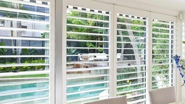 GONHO Exterior Shutters Vertical Hurricane Proof Window Sound ...