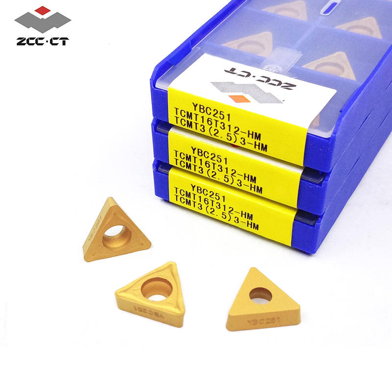 ZCC-CT CNC Lathe Turning Tools TCMT Series Carbide Inserts for Steel ...