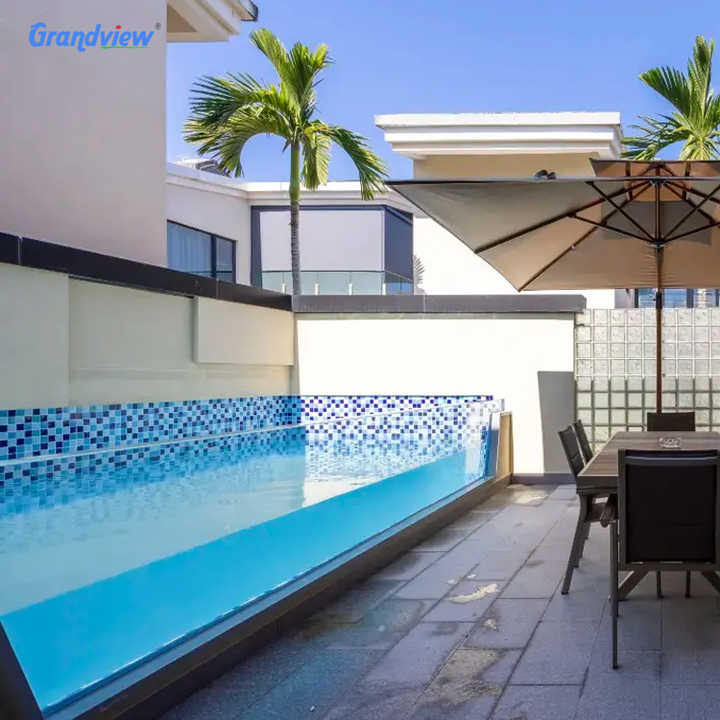 Acrylic Plexiglass Swimming Pool Panels - High Light Transmission