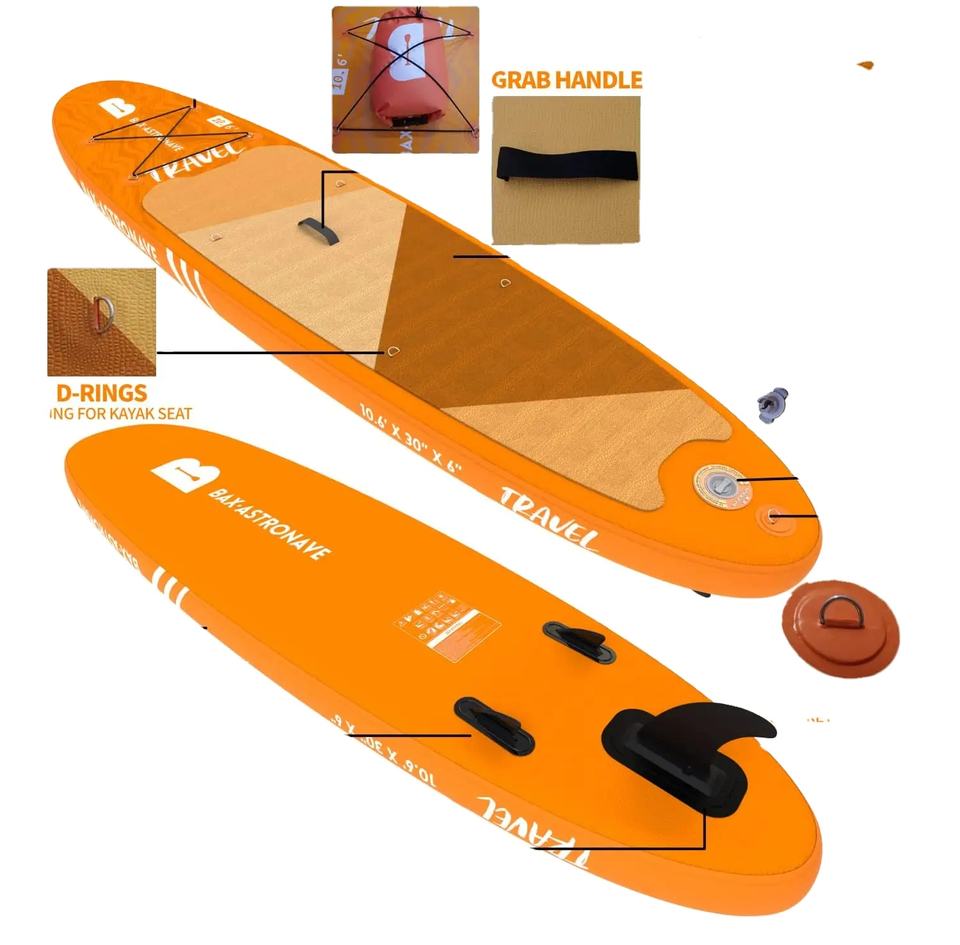 Inflatable SUP for Adults - Portable & Durable Paddle Board