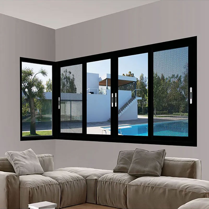 Tropical Climate Aluminium Sliding Window, Storm Resistant Anti Rust ...