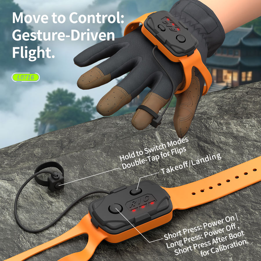 L0716 Sword-Shaped Drone - Auto Orbiting Mode & 2.4G Control