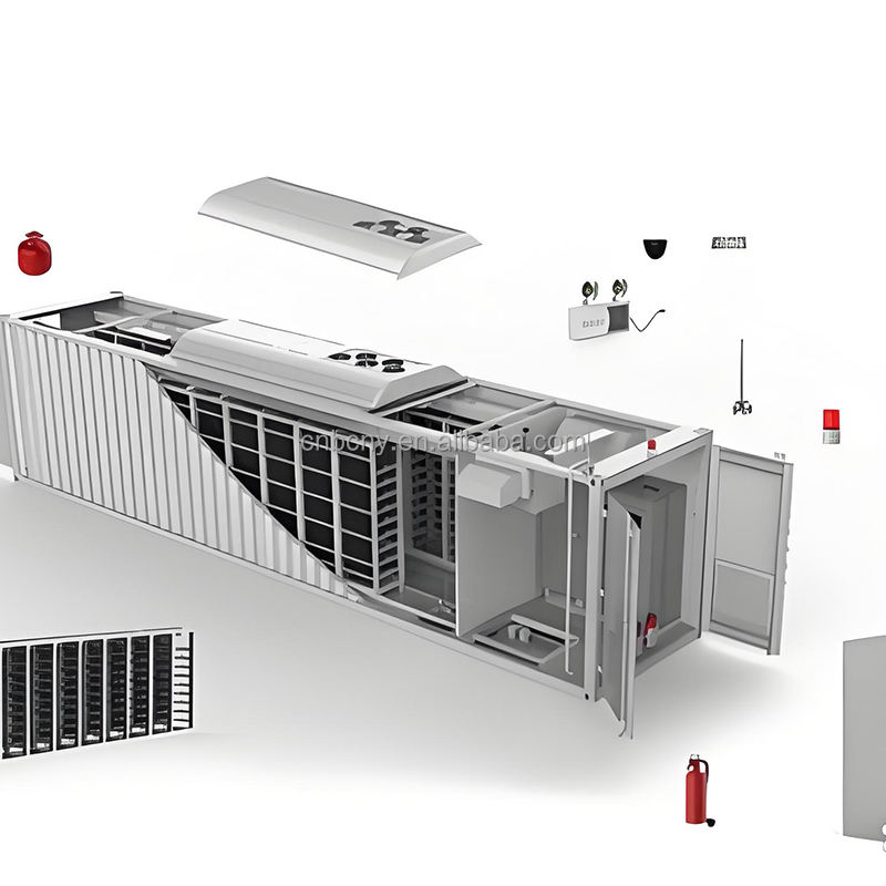 500kW 1MW Lithium Battery ESS Solar Energy Battery System Container 1 ...