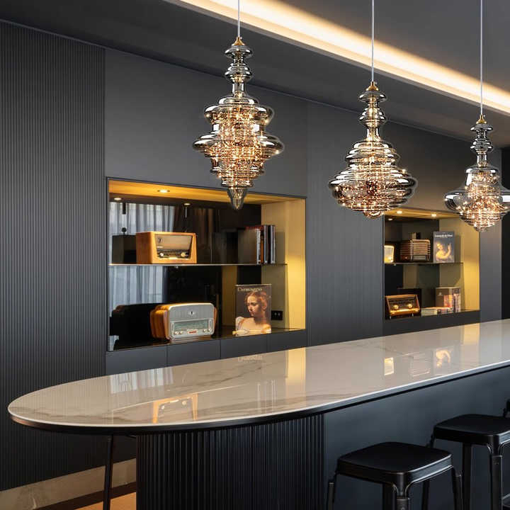 Modern Hotel Lobby Villa Luxury Decoration Lamp Custom Large Project ...