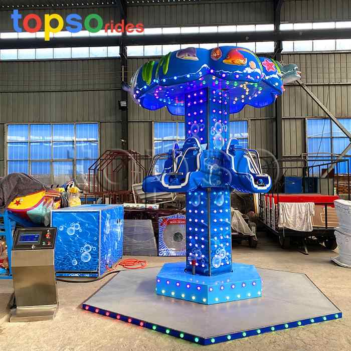 High Quality Mini Drop Tower Impact Kids Play Amusement Ride Factory ...