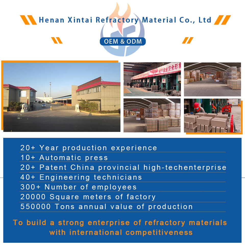 Customized Refractories - High Performance Precast Bricks