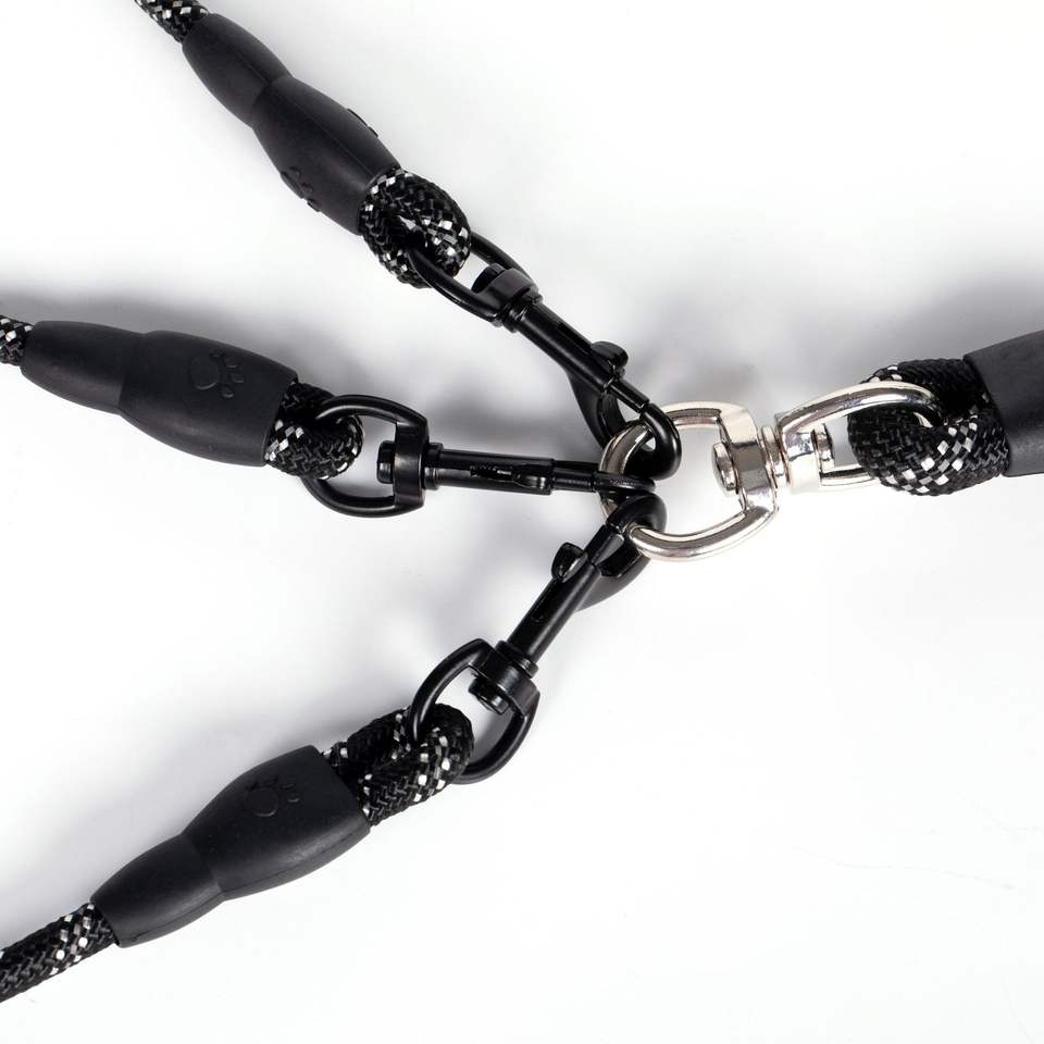 3 in 1 Nylon Pet Leash with Reflective and Detachable Features, Ideal ...