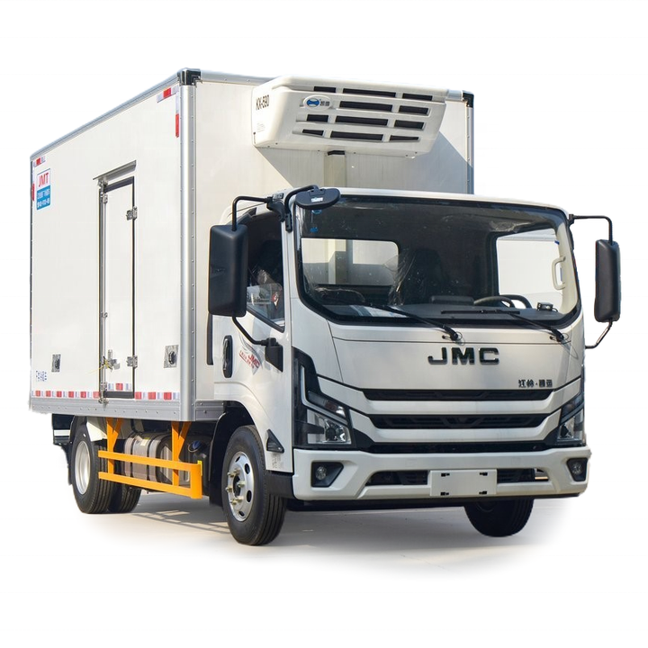 JMC Truck 2024 Model Refrigerator Trucks for Sale 163 HP Euro IV or 92 ...