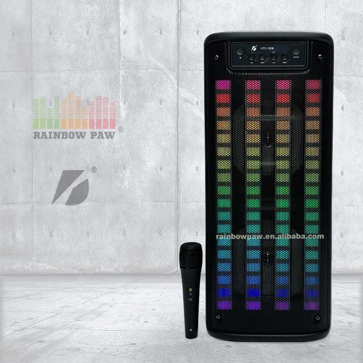 KTS-1806 Wireless Portable Speaker - Dual 6.5 Inch Audio