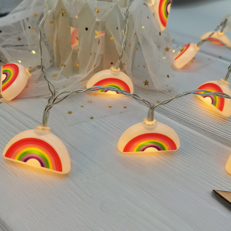 MY05140 Christmas string lights-plastic rainbow-Taizhou Deco-Maker Arts ...