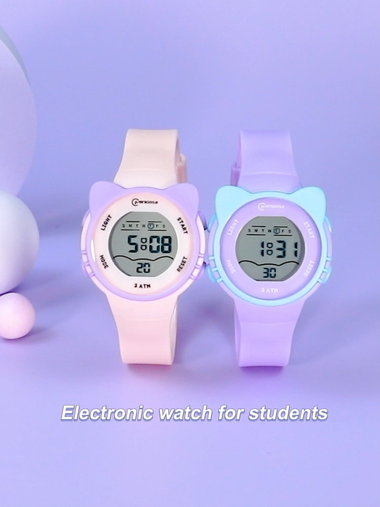 Mingrui Digital Cartoon Watch for Kids - Cute Anime Style, Waterproof ...