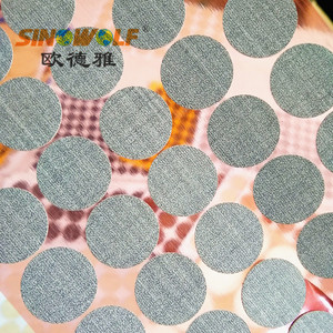 Screw Cover Stickers for Furniture - PVC Adhesive Caps 21mm
